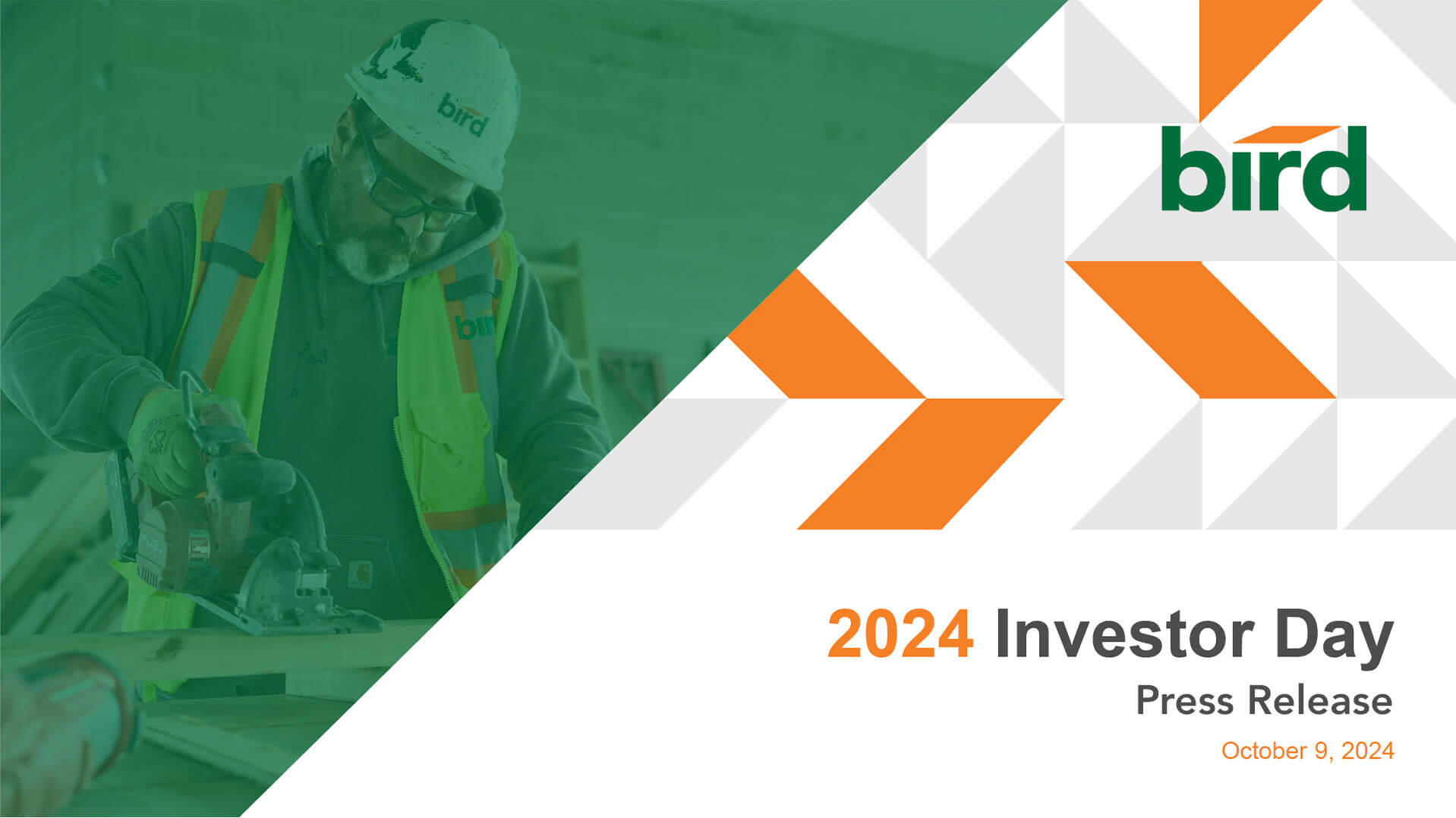 Investor Day | Bird Construction