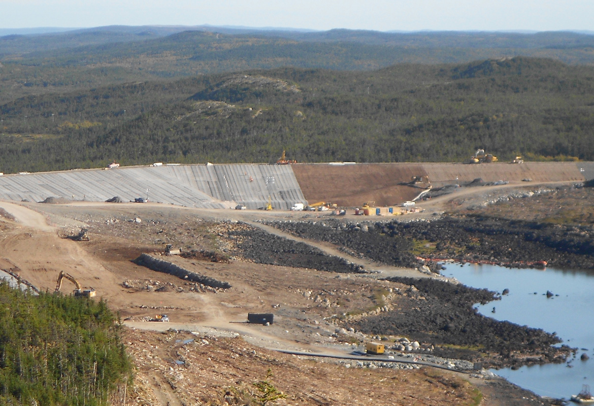 Residue Storage Area and Dams | Bird Construction